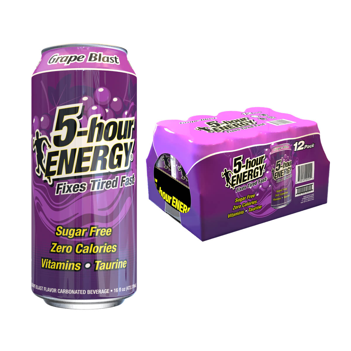 Grape Flavor Extra Strength 5-hour ENERGY Drink 12-pack – 5-hour Energy
