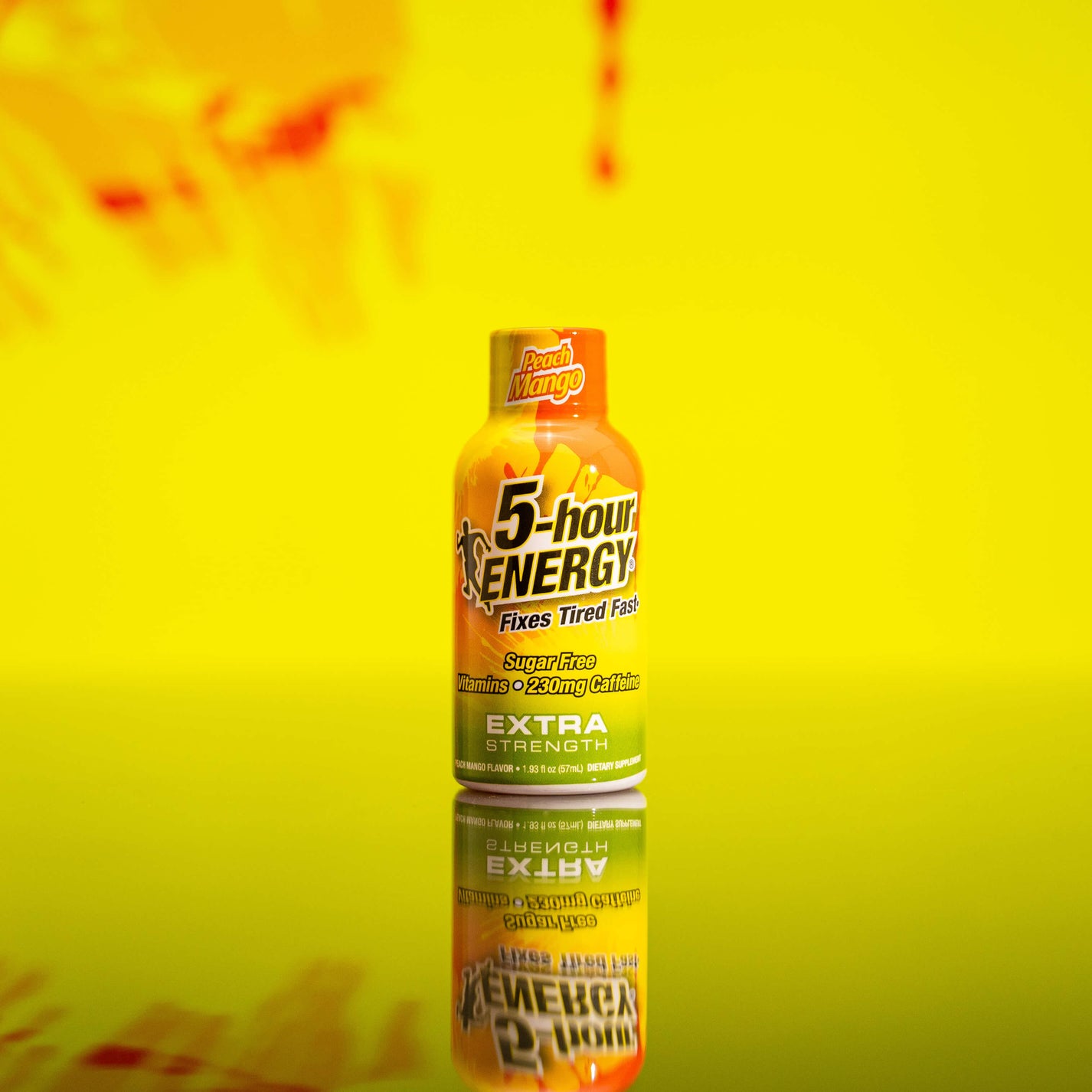 Peach Mango Flavor Extra Strength 5-hour ENERGY Shots – 5-hour Energy